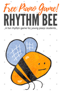 Buzz Little Rhythm Bee - A Piano Teaching Rhythm Game - Teach Piano Today