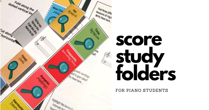 Begin Each Piano Piece With This Score Study Printable