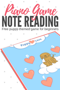 A Valentine's Day Piano Game For Your Lovely Little Note Readers ...