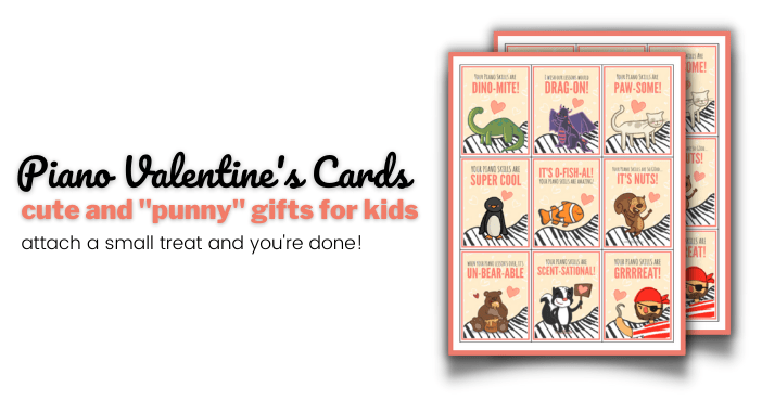 Spread Valentine's Day Cheer To Your Piano Students With Our Printable ...