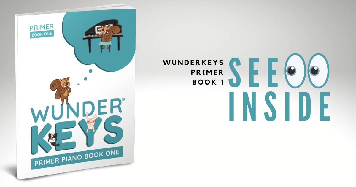 WunderKeys Primer Piano Book One Is Ready To Come To Your Studio ...
