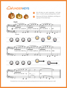 Halloween Sheet Music For The Kiddos In Your Piano Studio - Teach Piano ...