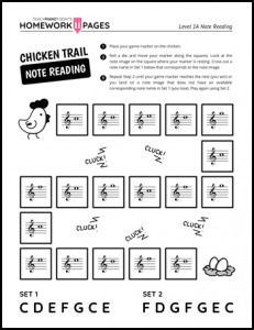 Level 1A Note-Reading Activity - Teach Piano Today