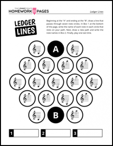 Level 2 Ledger Line Note Reading - Teach Piano Today