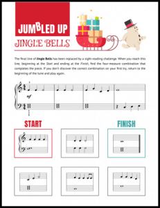 Level 1 Christmas Sight Reading - Teach Piano Today