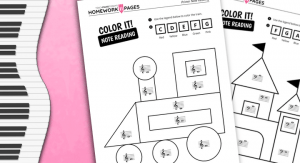 Note Reading Coloring Pages For Primer Piano Kids - Teach Piano Today