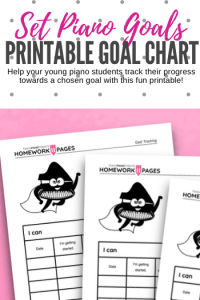 An All-Ages Piano Printable For Two-Month Lesson Goal Tracking - Teach ...