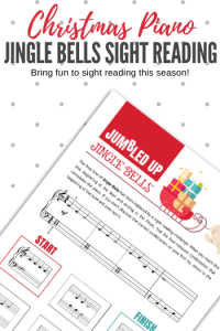 Jumbled Up Jingle Bells: A Level 1 Holiday Piano Printable - Teach ...