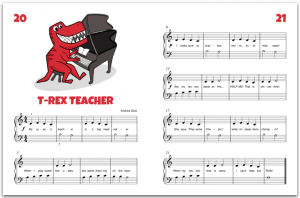Dinosaur Piano Solos, Activities, Games and Coloring - Teach Piano Today
