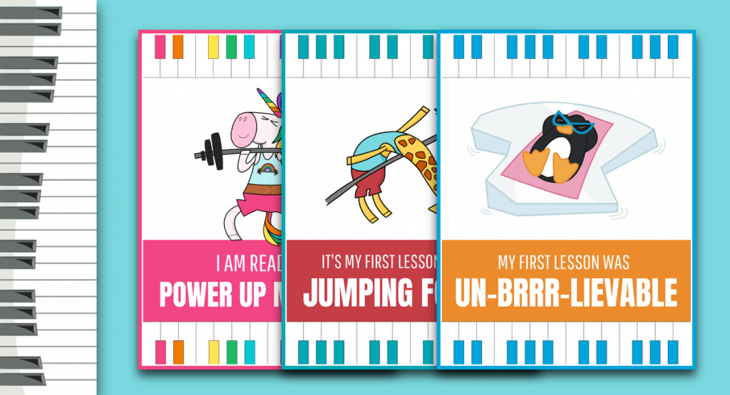 5 First Lesson Photo Props To Delight Parents And Student - Teach Piano ...