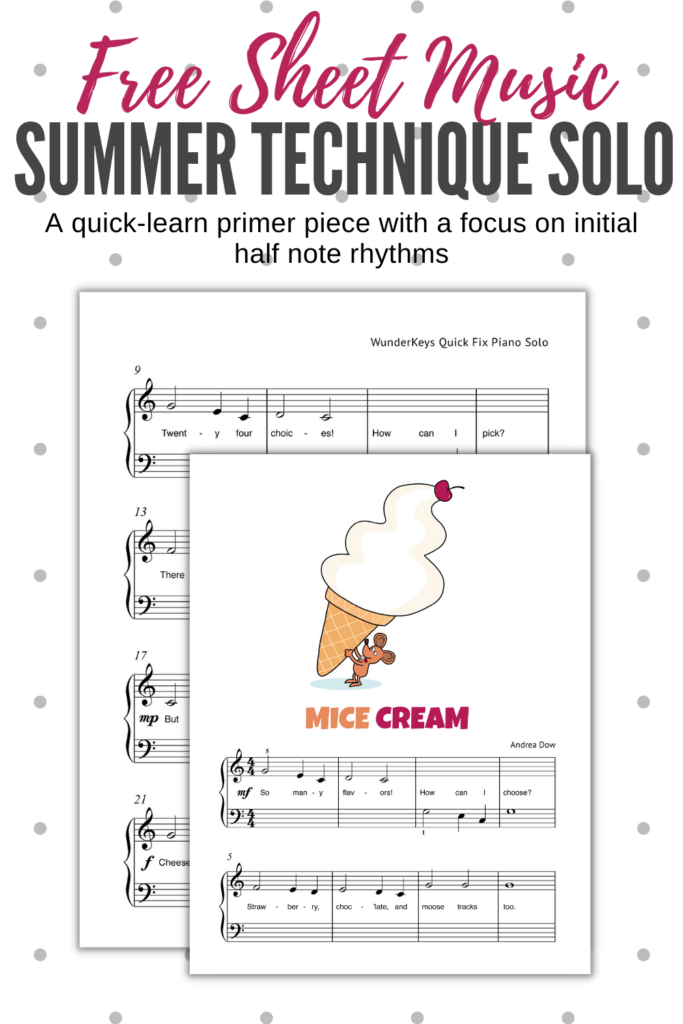 Quick Fix Summer Song 4: The Hobbled Half Note Rhythm