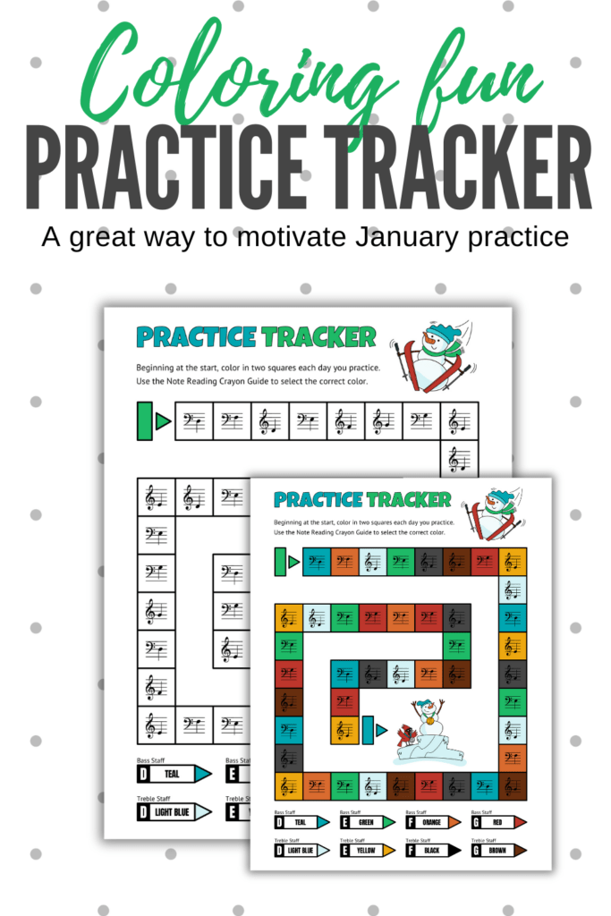 A Long Month Needs A Piano Practice Tracker!