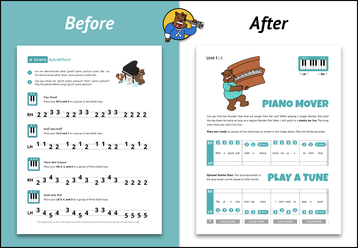 Sneak Peek: WunderKeys Primer Piano Book One Gets a Makeover